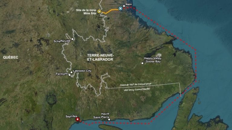 Proposed open-pit mine on Quebec-Labrador border drawing concern from ...
